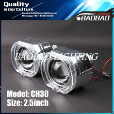 China CH29S  2.5inch H1 bixenon hid projector lens light with Single Crystal angel eye supplier