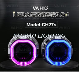 China CH27S 2.5inch Square Crystal angel eye Bixenon Car hid xenon projector kit supplier