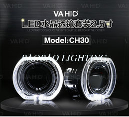 China CH30  2.5inch Round Crystal angel eye Bixenon Car hid xenon projector kit supplier