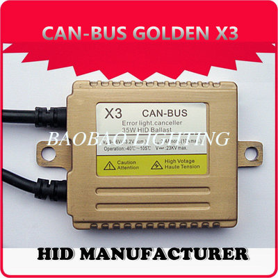 Canbus-X3 GOLDEN supplier