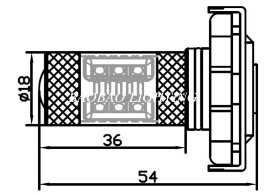XYLL-1467-80W H16-bulb supplier