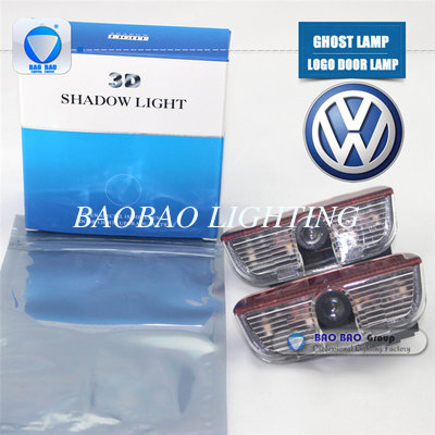 Volkswagen--BB0405 Top Quality 2014 Newest LED LOGO LAMP Ghost Lamp supplier