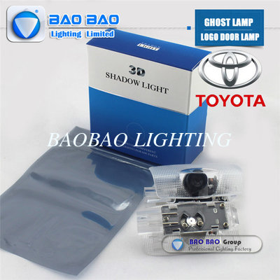 TOYOTA--BB0407 Top Quality 2014 Newest LED LOGO LAMP Ghost Lamp supplier