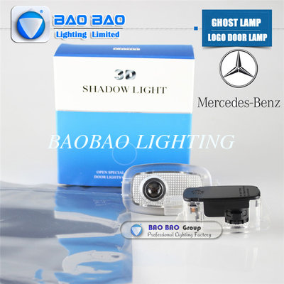 Benz 1--BB0409 Top Quality 2014 Newest LED LOGO LAMP Ghost Lamp supplier