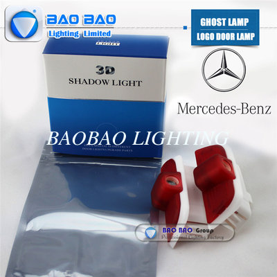 Benz 5--BB0412 Top Quality 2014 Newest LED LOGO LAMP Ghost Lamp supplier