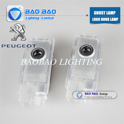 Peugeot-BB0414  Top Quality 2014 Newest LED LOGO LAMP Ghost Lamp supplier