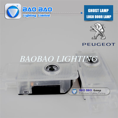 Peugeot-BB0414  Top Quality 2014 Newest LED LOGO LAMP Ghost Lamp supplier