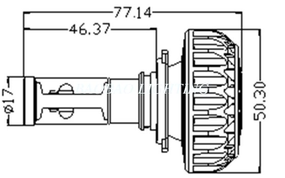 BB-3SHL-9006W-CR-2200LM supplier