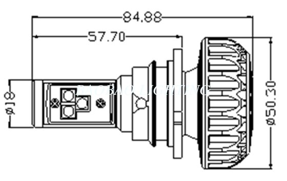 BB-3SHL-9007W-CR-3000LM supplier
