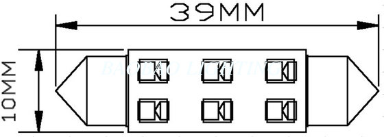 SJ-X6-39MM-4.5W(CANBUS) supplier