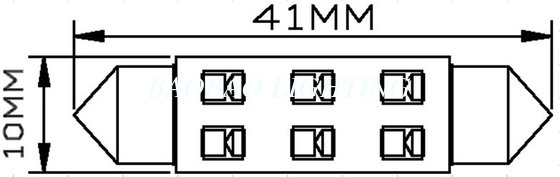 SJ-X6-41MM-4.5W(CANBUS) supplier