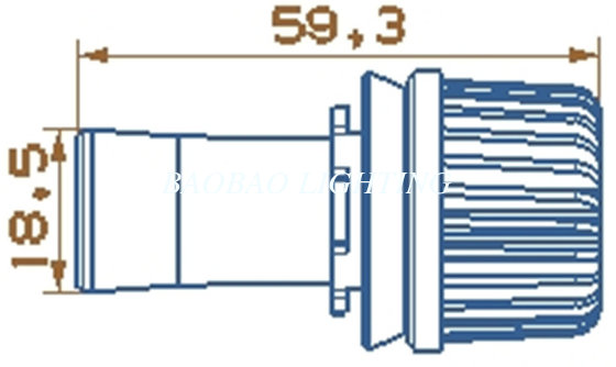 CREE-XML*1 H11 Fog Lamp supplier