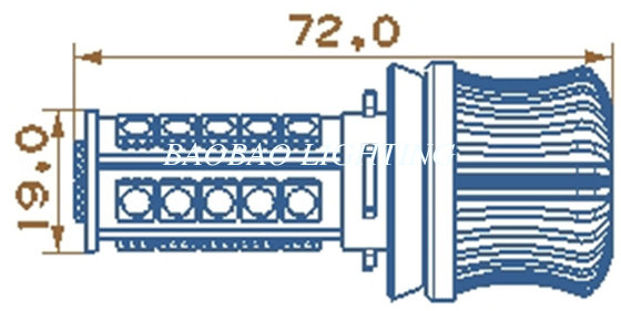 Epistar-5050*27 H11 Fog Lamp supplier
