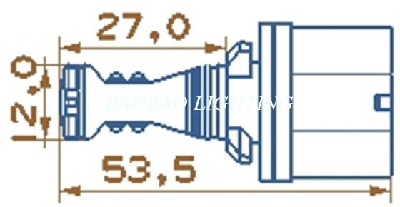 CREE-XBD*4 880 Fog Lamp supplier