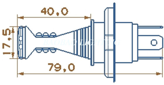 CREE-XTE*6 H4 Fog Lamp supplier
