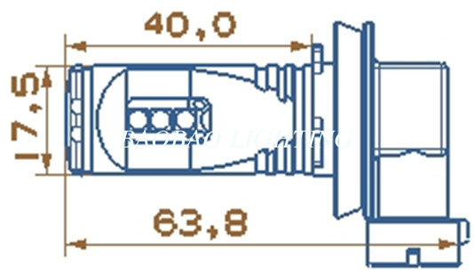 CREE-XTE*6 H11 Fog Lamp supplier