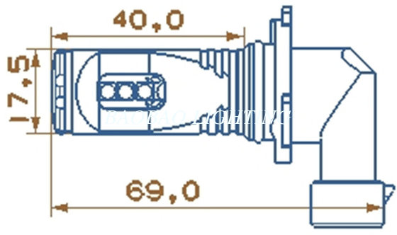 CREE-XTE*6 9006 Fog Lamp supplier