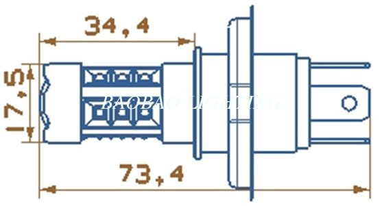 CREE-XBD*20 H4 Fog Lamp supplier