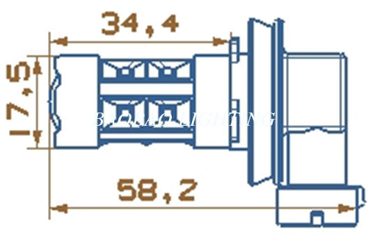 CREE-XBD*14 H11 Fog Lamp supplier