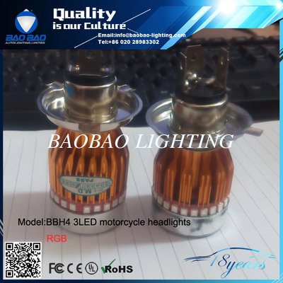 H4 Motorcycle led headlight--BAOBAO LIGHTING supplier