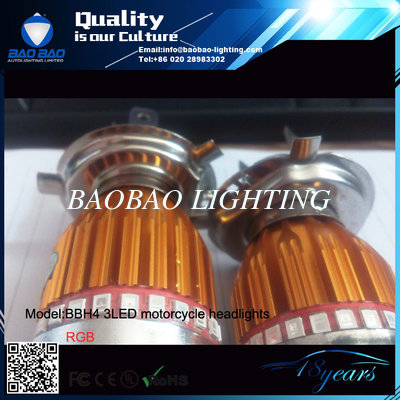 H4 Motorcycle led headlight--BAOBAO LIGHTING supplier