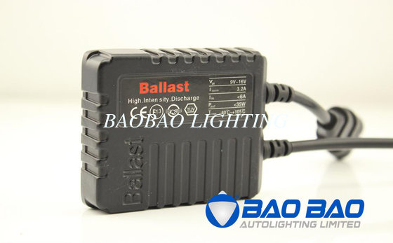 A6 35W Black Regular Slim HID xenon ballast--From BAOBAO LIGHTING supplier