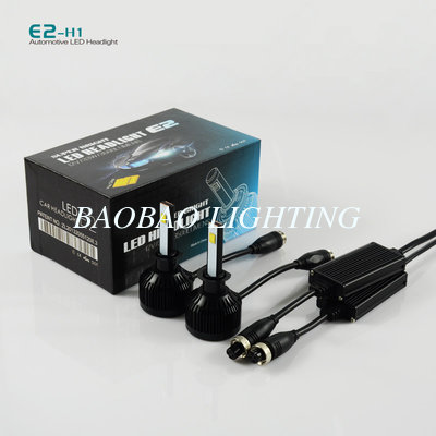 E2 H1 33W 3500LM 3000k 6000k car led headlight kit--from BAOBAO LIGHTING supplier