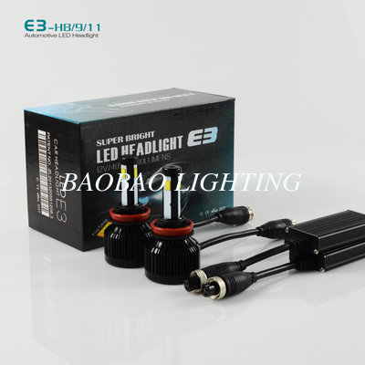 E3 H8 H9 H11 40W 4500LM 3000k 6000k car led headlight kit--from BAOBAO LIGHTING supplier