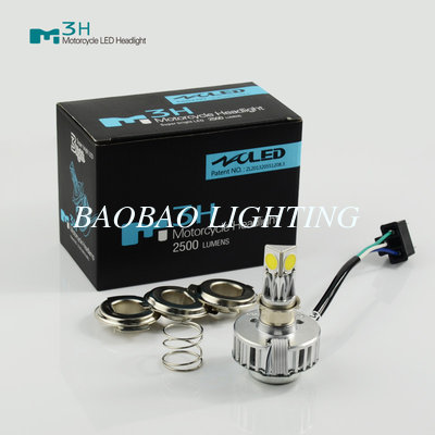 M3H-24W 2500LM 3000K 6000K motorcycle led headlight kit supplier