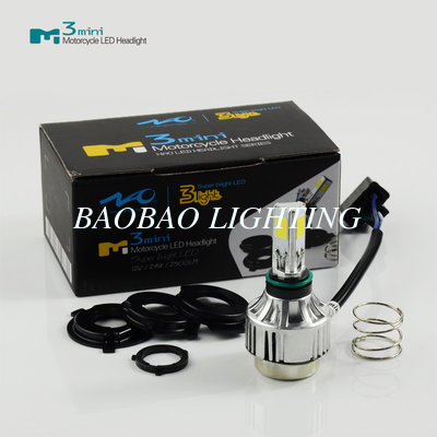 M3 MINI 24W 2500LM 3000K 6000K motorcycle led headlight kit supplier