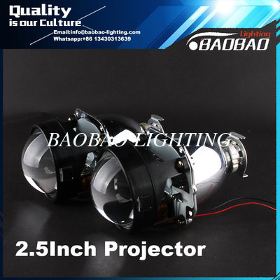 2.5inch Bixenon projector lens with H1 hid xenon bulb-BAOBAO Lighting supplier