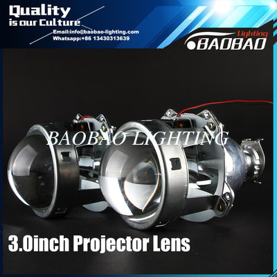 3.0inch Bixenon projector lens with H1 hid xenon bulb-BAOBAO Lighting supplier