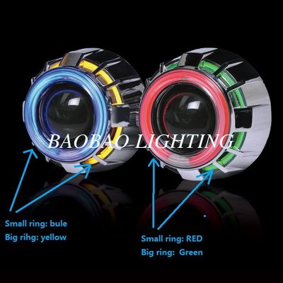 A10 2.5inch 35w 55w bixenon hid projector lens light supplier