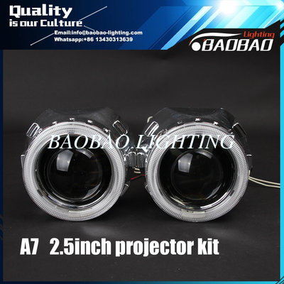 A7 2.5inch 35w 55w bixenon hid projector lens light supplier