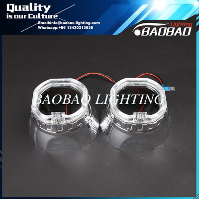 CH29S  2.5inch H1 bixenon hid projector lens light with Single Crystal angel eye supplier