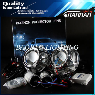 Panamera  3.0inch H1 Hilow beam hid xenon projector kit-BAOBAO LIGHTING supplier