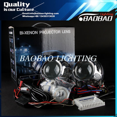 Panamera  3.0inch H1 Hilow beam hid xenon projector kit-BAOBAO LIGHTING supplier