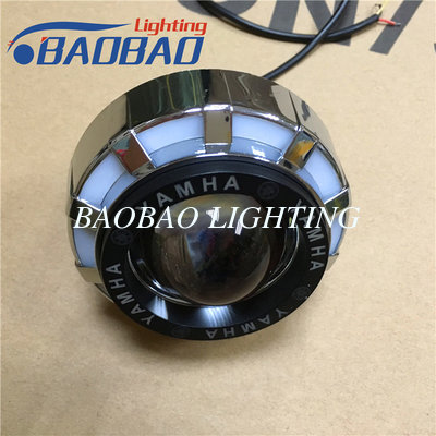 LED13 motorcycle led projector lens,non-fan version with X-case, Honda, Yamaha, Toyota colorful angel eye,red blue devil supplier