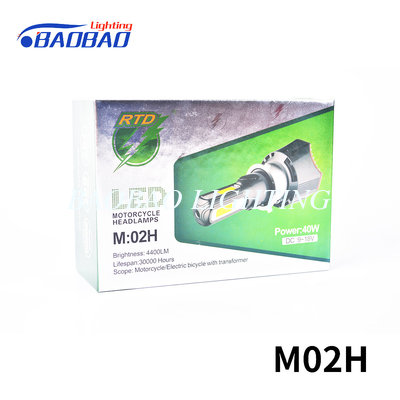 M02H 4600Lumen 4COB motorcycle led headlight RTD Brand supplier