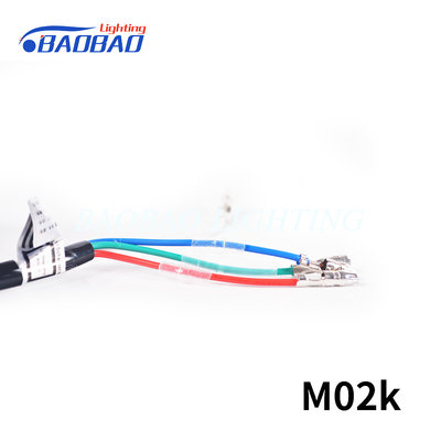 M02K 4400Lumen 3COB motorcycle led headlight RTD Brand supplier