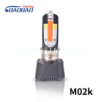 M02K 4400Lumen 3COB motorcycle led headlight RTD Brand supplier