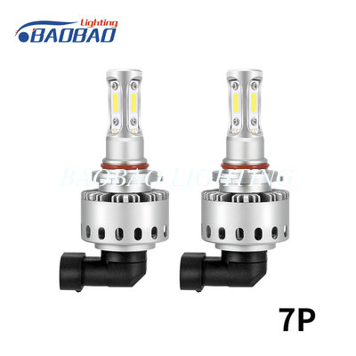 7P 45W 6000Lumen high power all in one canbus car led headlight supplier
