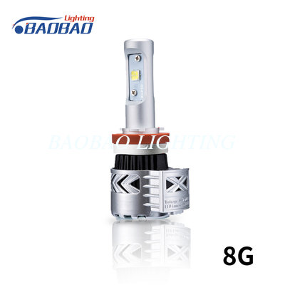 8G 50w 6000Lumen CREE-XHP50 Car led headlight supplier