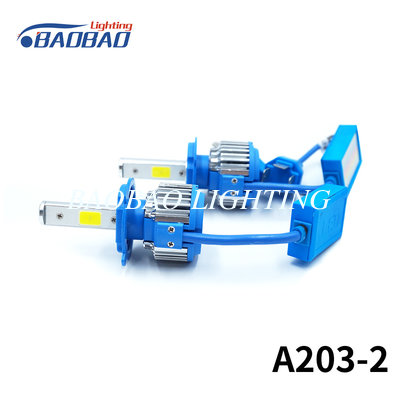 A203-2 30w 3000Lumen COB chips car led headlight supplier