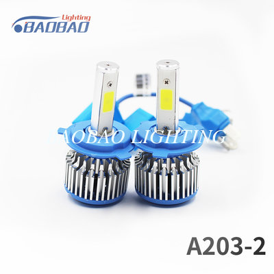 A203-2 30w 3000Lumen COB chips car led headlight supplier