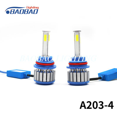 A203-4 48w 4800Lumen COB chips car led headlight supplier