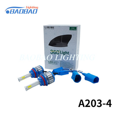 A203-4 48w 4800Lumen COB chips car led headlight supplier