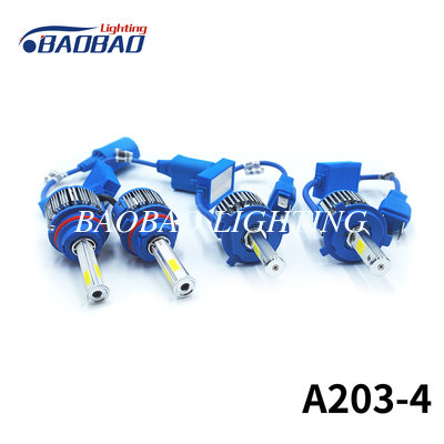 A203-4 48w 4800Lumen COB chips car led headlight supplier
