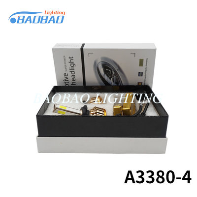 A3380-4 48w 4800Lumen COB chips car led headlight supplier