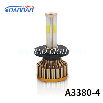 A3380-4 48w 4800Lumen COB chips car led headlight supplier